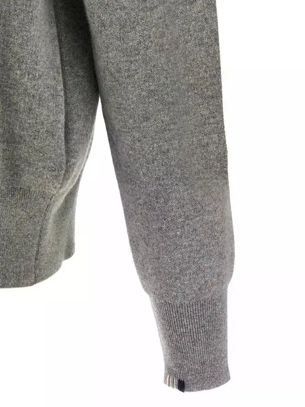 Extreme Cashmere Zip-up Cashmere Cardigan - Grey