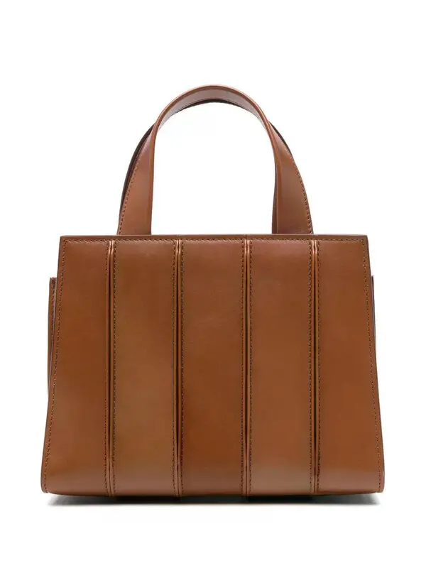 Max Mara Whitney Leather Tote Bag - Brown