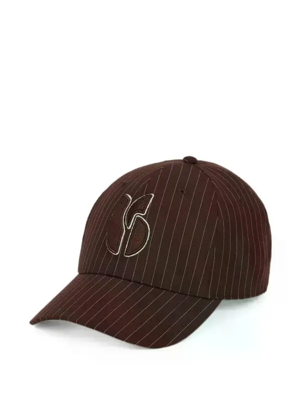 Ba&sh Harlow Pinstripe Baseball Cap
