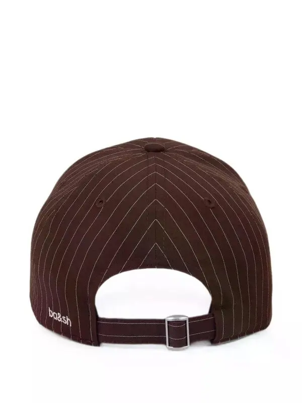 Ba&sh Harlow Pinstripe Baseball Cap