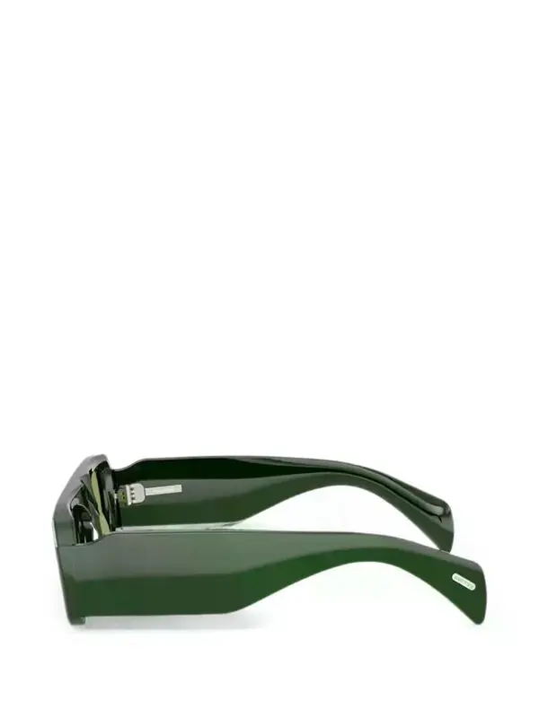 Oliver Spencer Edition 4 Rectangle-frame Sunglasses