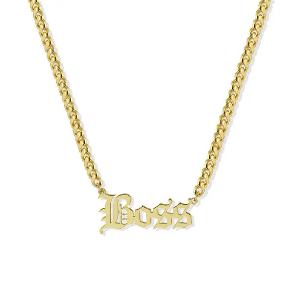 Argento Vivo Gothic Boss Necklace - Silver
