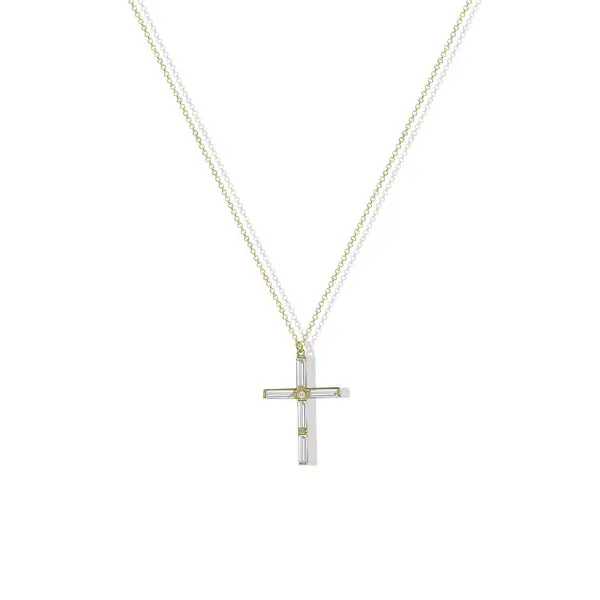Argento Vivo The Celia Cross Necklace
