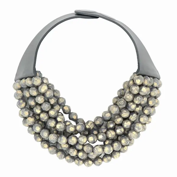Fairchild Baldwin Neutrals / Bella Holiday Grigio Necklace - Grey