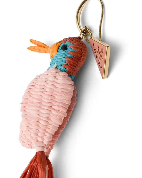 Prada Metal And Crochet Earrings