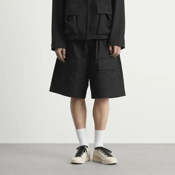 Y3 Cotton Blend Shorts