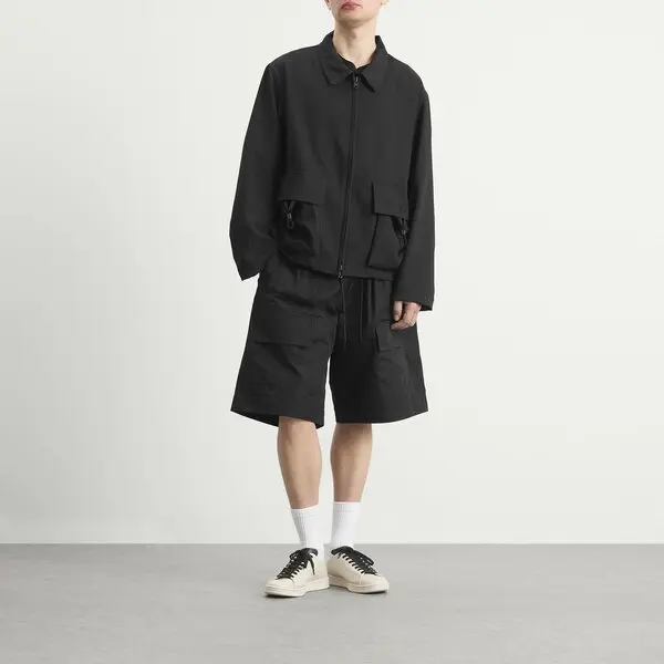 Y3 Cotton Blend Shorts