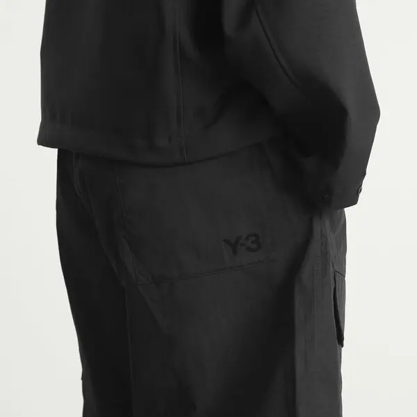 Y3 Cotton Blend Shorts