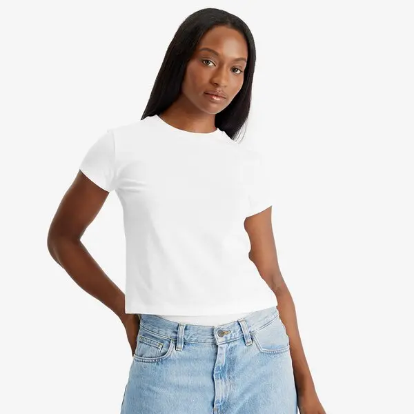SKIMS Relaxed Tees Shrunken T-shirt