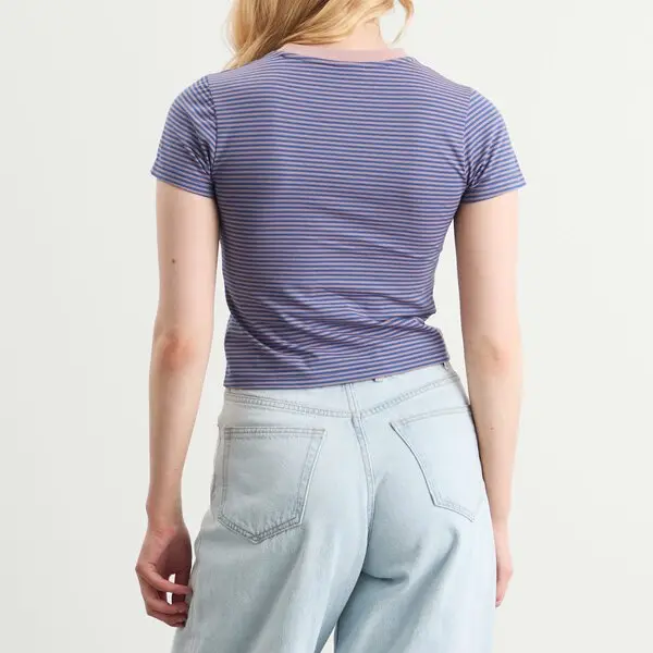 SUNDAYFRUITMARKET Mini Sun Stripe T-shirt