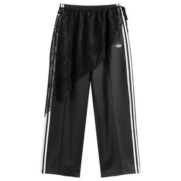 Adidas 2 In 1 Lace Firebird Track Pant - Black
