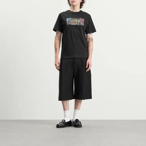 LES DEUX Market T-shirt - Black
