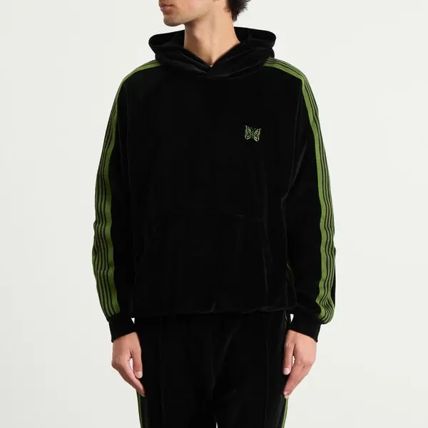 Needles Velour Track Hoodie