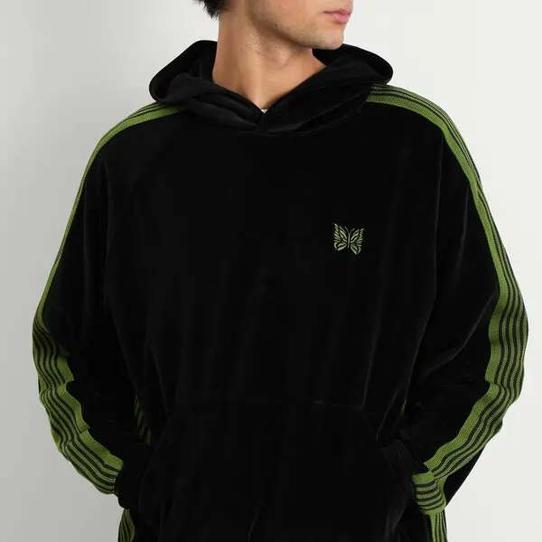 Needles Velour Track Hoodie