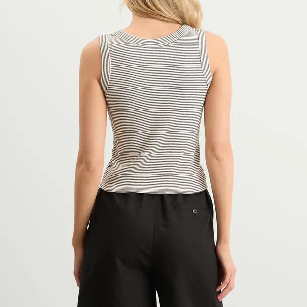 NOTHING WRITTEN Sailor Sleeveless Top