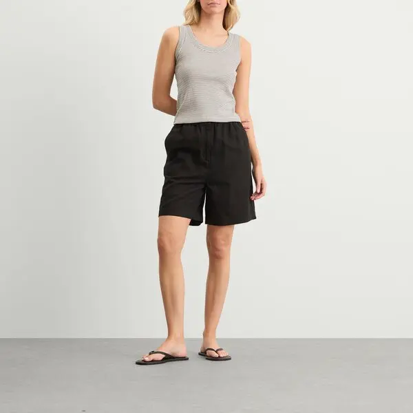 NOTHING WRITTEN Sailor Sleeveless Top