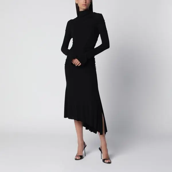 Victoria Beckham Viscose Midi Dress