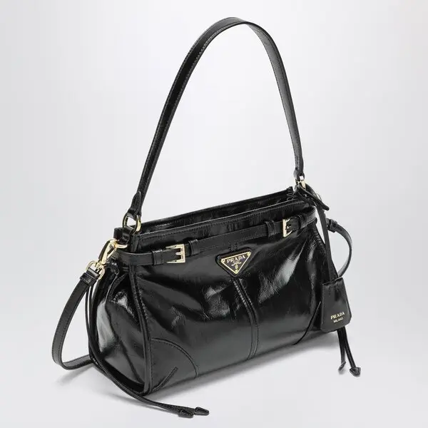Prada Small Bonnie Top-handle Bag In Calf Leather