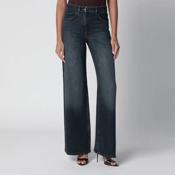 COURREGES Vintage Baggy Denim Trousers - Blue