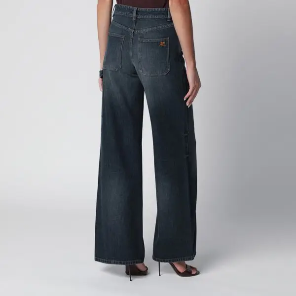 COURREGES Vintage Baggy Denim Trousers