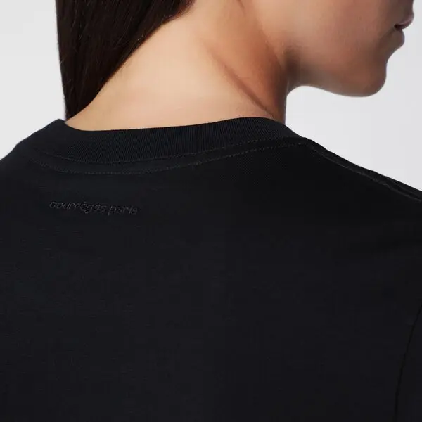 COURREGES Ac Logo Cotton T-shirt
