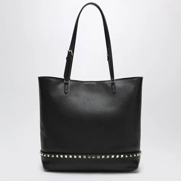 Valentino Garavani Medium Rockstud Shopper Bag In Leather