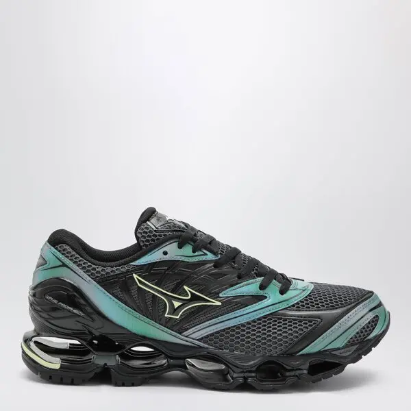 Mizuno Wave Prophecy Sneakers In Black Sand / Grossular Green / Black - Multicolor