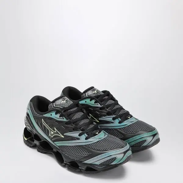 Mizuno Wave Prophecy Sneakers In Black Sand / Grossular Green / Black