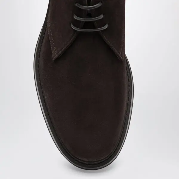 DOUCAL'S Dark Suede Ankle Boots