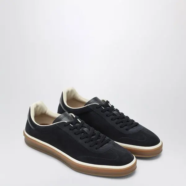 Loro Piana Suede Tennis Sneakers
