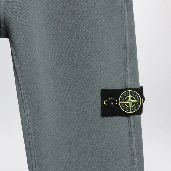 Stone Island Jogging Pants In Ash Cotton