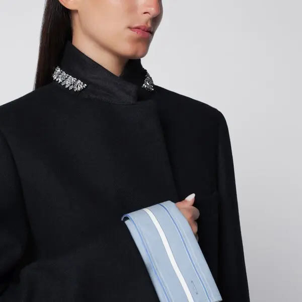 Prada Wool Coat With Belt