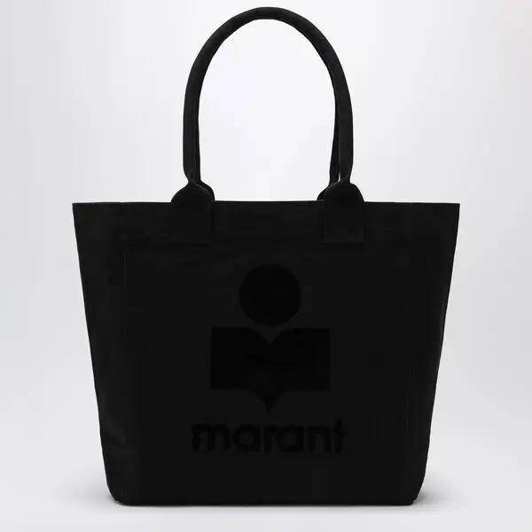Isabel Marant Étoile Small Yenky Tote Bag In Canvas - Black