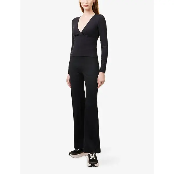 ADANOLA Flared Yoga Stretch-jersey Leggings