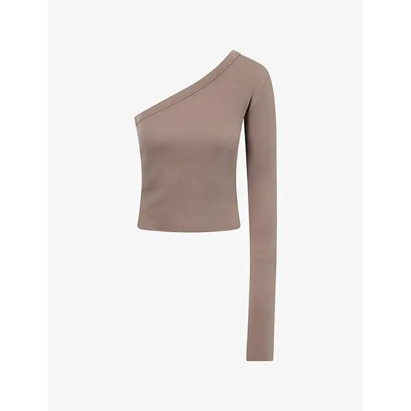 Rick Owens Ziggy Asymmetric Cotton Top