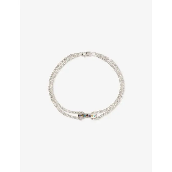 TWOJEYS Enamel Multi Icon Sterling- Bracelet