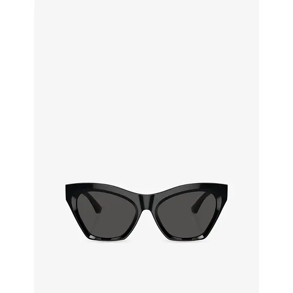 Burberry Be4420u Cat-eye Acetate Sunglasses - Black