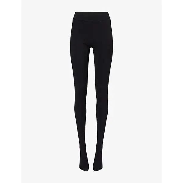 Magda Butrym High-rise Stretch-cotton Tights