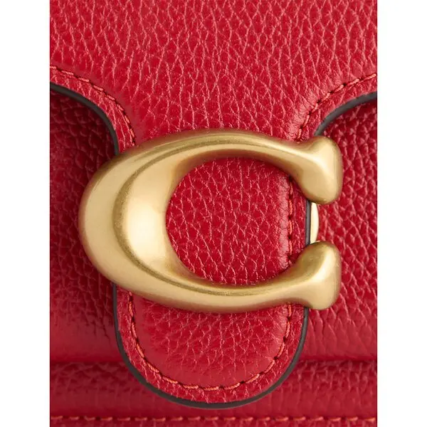 COACH Tabby 20 Leather Shoulder Bag - Poppy