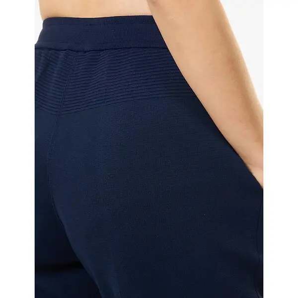 CFCL Soft Milan Semi Wide-leg Knitted Trousers - Navy