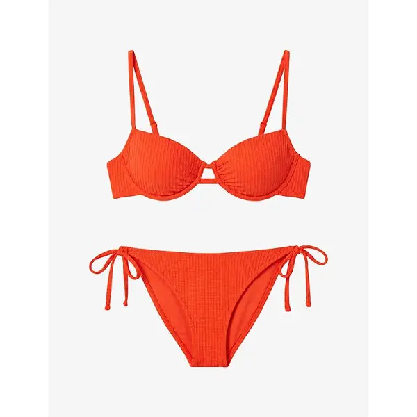 OMNES Fiji Underwired Bikini Set - Orange