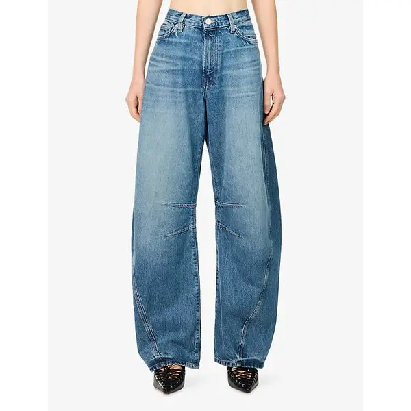 SAMSOE SAMSOE Saharpo Curved-leg Denim Jeans