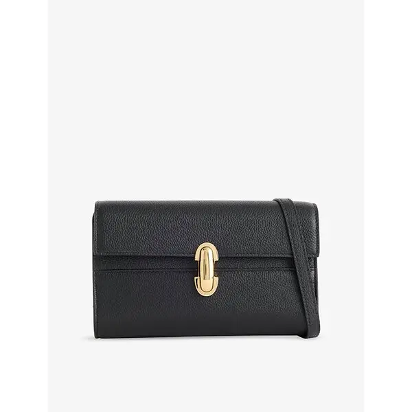 Savette Symmetry Mini Leather Cross-body Bag