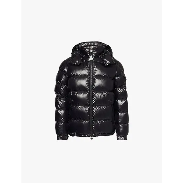 Moncler Maya Logo-patch Padded Puffer Jacket