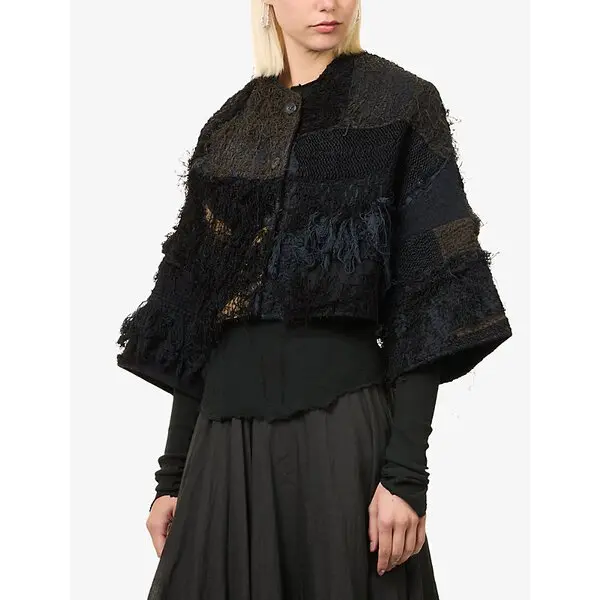 By Walid Bella Textured Woven Jacket