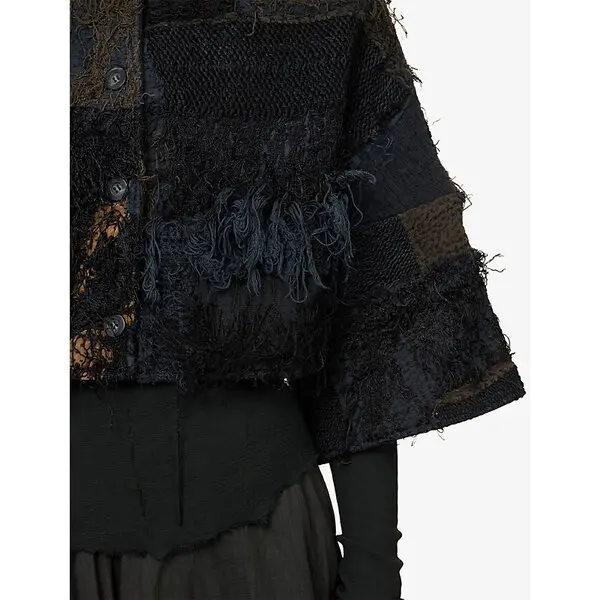 By Walid Bella Textured Woven Jacket