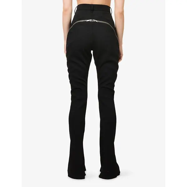 Rick Owens Bolan Zip-around Wool Trousers