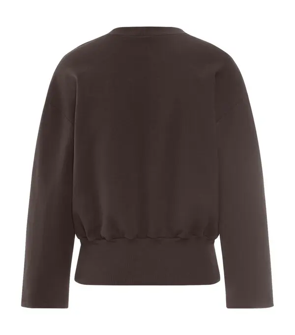 Hanro Stretch-cotton Natural Living Sweatshirt