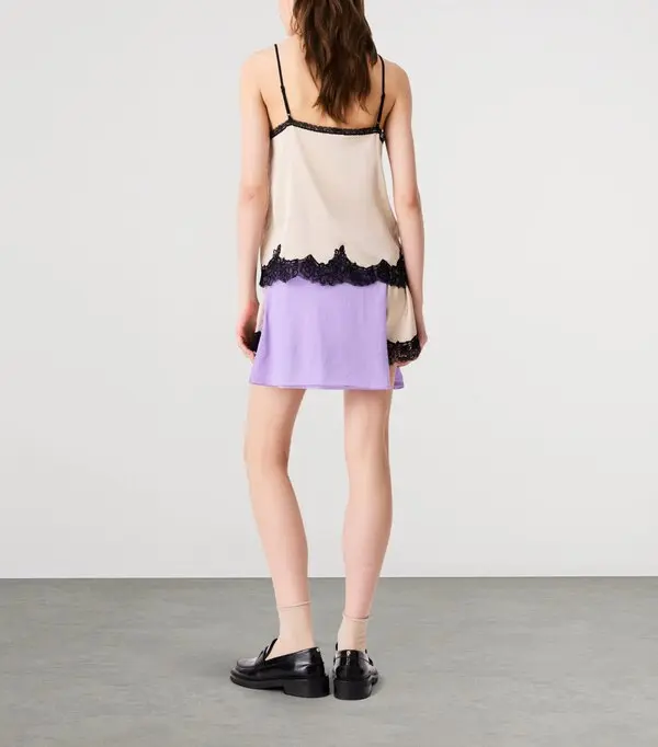 Maje Lace-trim Cami Top