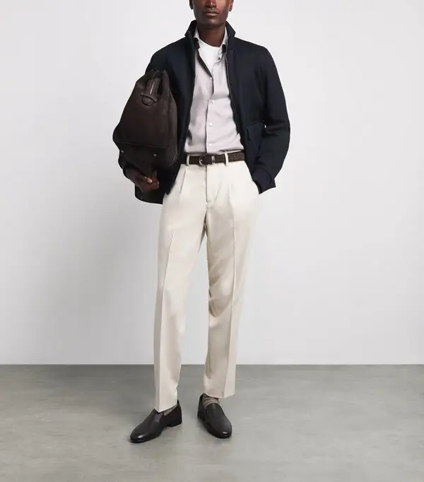 Herno Wool Harrington Jacket